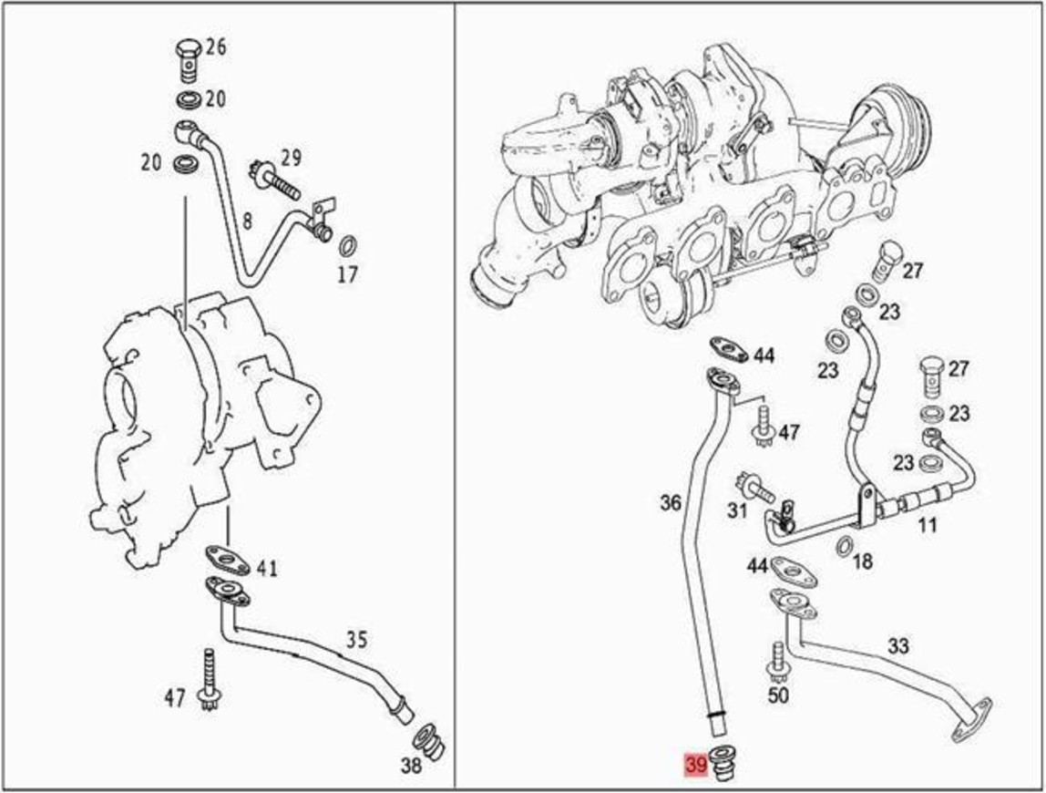Genuine MERCEDES Sealing shim 6461870080 | eBay