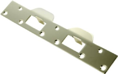 Brass Finish DUAL SECURITY DOOR STRIKE PLATE - NEW | eBay Australia