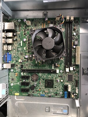 dell mih61r lga 1155 motherboard 2nd and 3rd gen cpu. No cpu cooler ...