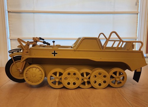 WW2 Afrikakorps 1/6 Scale German Kettenkrad Tracked Motorcycle 21st ...