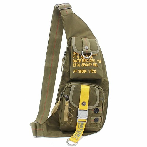 Waterproof Men Sling Cross Body Messenger Shoulder Bag Military Chest ...
