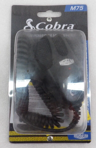 COBRA HighGear HG-M75 4 PIN CB Microphone Black 28377310836 | eBay