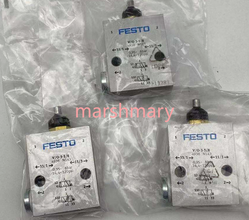 1pcs NEW Festo V/O-3-1/8 4938 Pneumatic Control Valve | eBay
