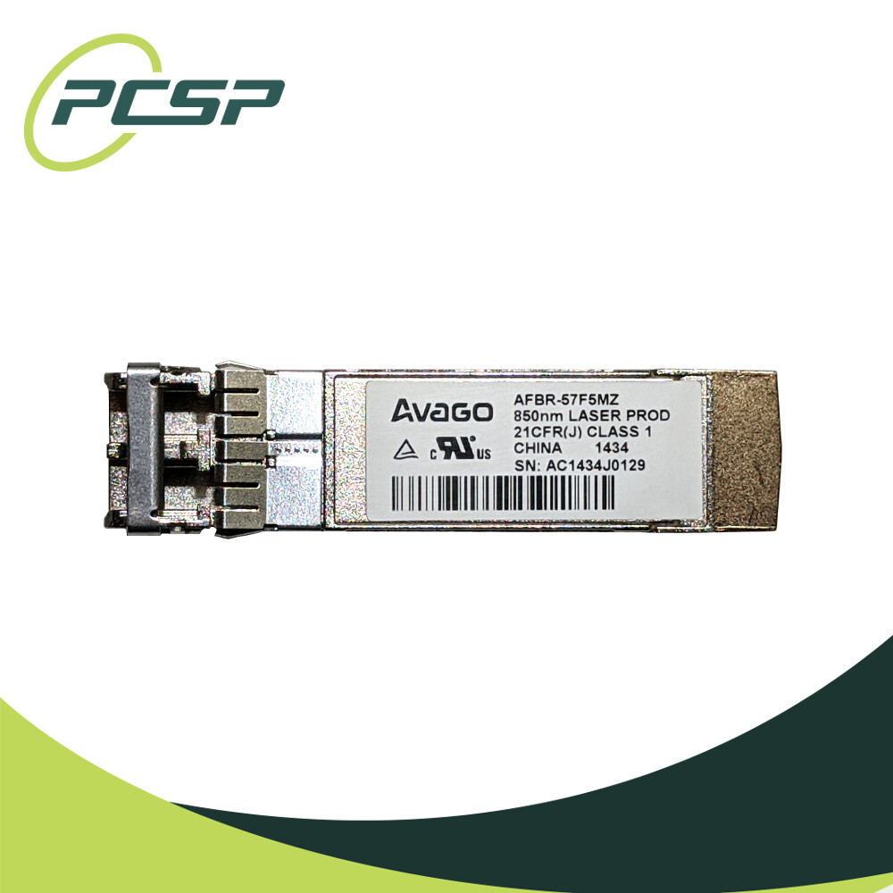 Lot of 2 Avago 16G SR SFP+ FC Transceiver Module 850nm AFBR-57F5MZ | eBay