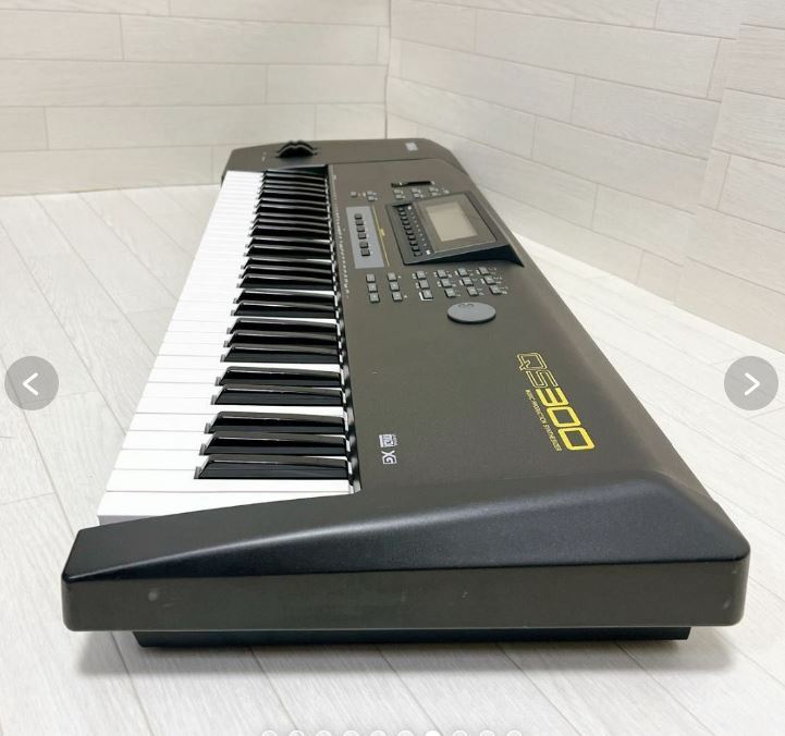 YAMAHA QS300 61 Key Keyboard Synthesizer Black Music Instruments Tested ...