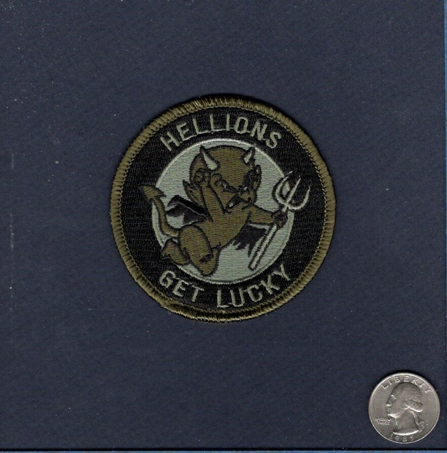 HT-28 HELLIONS US Navy USMC Helicopter Training Squadron Subdued Bullet ...