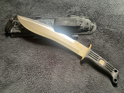 Vintage Al Mar SFBI Pathfinder Dagger Knife Machete Seki Japan Sheath ...