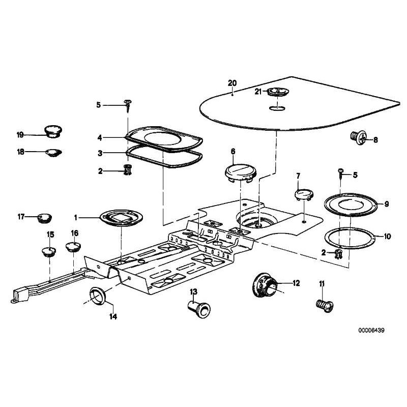 Original BMW 41007140847 - Verschlussstopfen D=35MM 1er 3er 5er 6er 7er ...