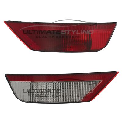 Ford Focus Rear Fog & Reverse Mk2 2008-2012 Hatchback Lamp Lens Pair ...