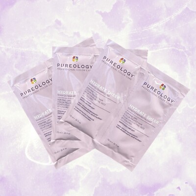 Pureology Hydrate Sheer Sham&Cond Set Travel Size 10ml (CHOOSE YOURS ...