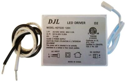 20W LED Dimmable Driver DJL Genuine Replacement Part - HDTG35-120H D2 ...