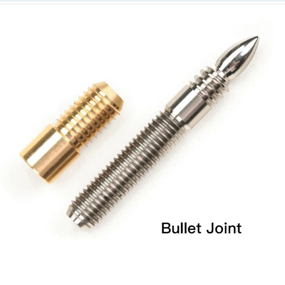 Billiards Pool Cue Joint Pin Insert Metal Easy Install Pool Cue Joint ...