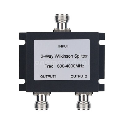 2-Way Microstrip Power Divider RF Power Splitter with N-Female ...
