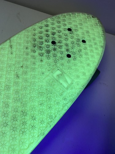 Vintage GLOW IN THE DARK Globe Bantam Penny Board 24” Slant Trucks | eBay