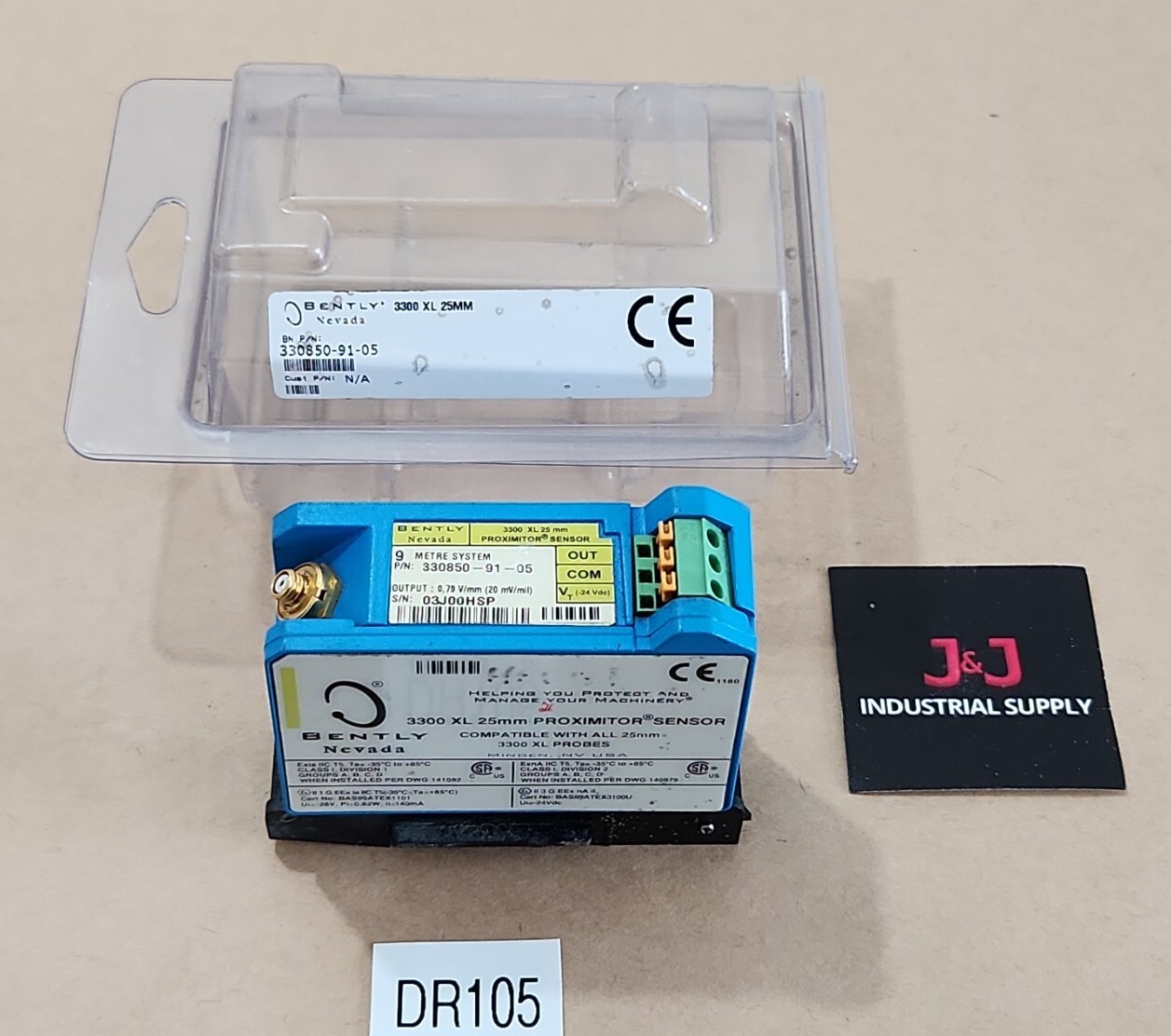 *PREOWNED* Bently Nevada 330850-91-05 Proximitor Sensor 3300 XL 25mm ...