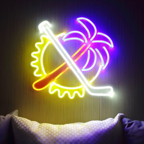 17"x16" Florida Panthers Flex LED Neon Sign Party Gift Vintage Décor ...