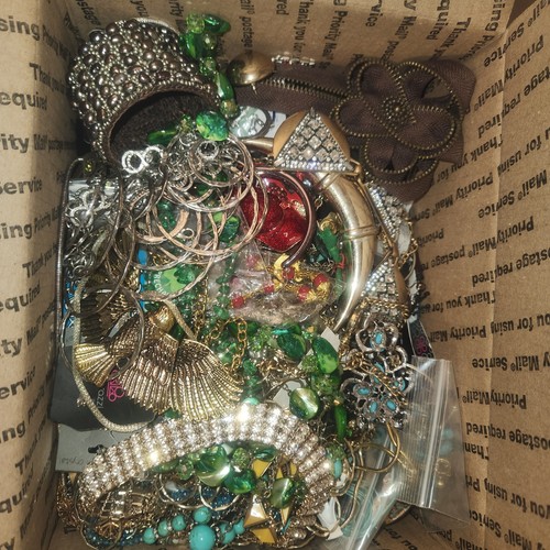 10+ LBS Vintage To Now CRAFT JUNK SCRAP Jewelry Lot Harvest Repurpose ...