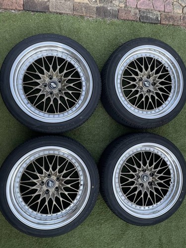 JDM WORK VS XV 3-piece wheels in limited color Luster Bronze Gold with ...
