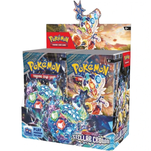 Stellar Crown Booster Box ( Scarlet & Violet ) Pokemon TCG | eBay
