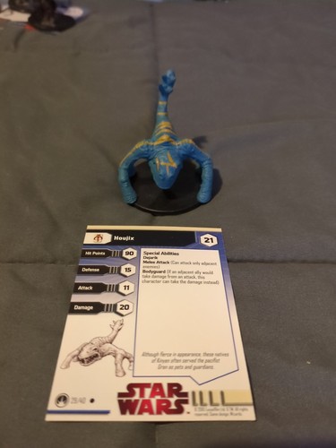 Star Wars Miniatures: Houjix with Card WOTC 2010 28/40 C | eBay