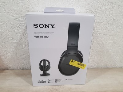 Sony WH-RF400 Wireless Home Theater Headphone System - Black | eBay