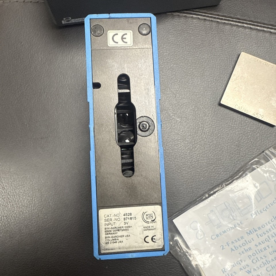 BYK Gardner 4528 Micro Tri-Gloss Meter with 20 60 85 Degree | eBay