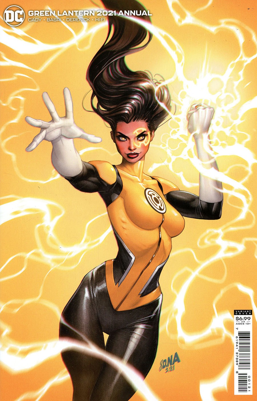 GREEN LANTERN 2021 ANNUAL DAVID NAKAYAMA | JESSICA CRUZ YELLOW LANTERN ...