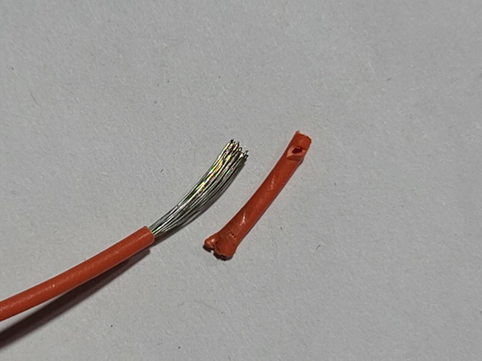 Atlas Wire M16878/1-22-3 #22awg TC PVC Type B Mil-Spec Lead Wire Orange ...