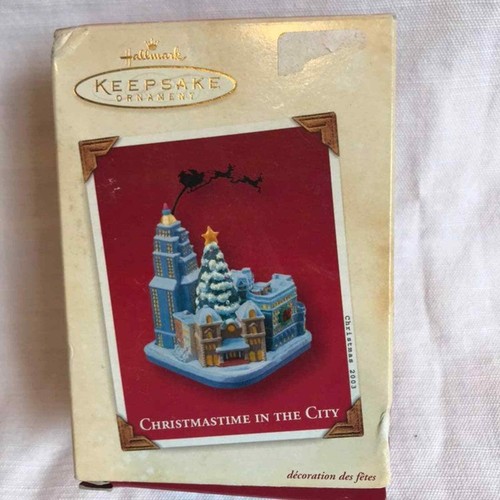 Vintage Hallmark Keepsake Ornament 2003 Christmas In The City | eBay