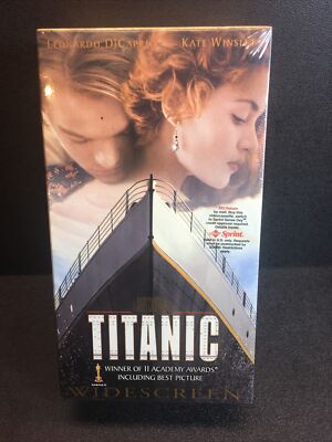 NEW Titanic (VHS, 1998, 2-Tape Set, Widescreen Edition) Brand New ...