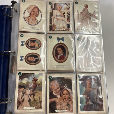 American Girl Trading Card Album Filled with 300 Different Cards - Full ...