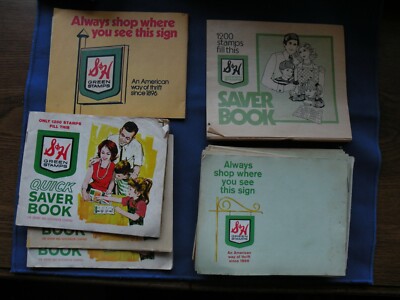 S&H Green stamp books plus stamps 27 books some w/stamps + Gold Bond ...