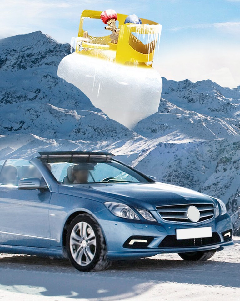 Recovery Tank 30lb for R134, R410, R12, R22 400 PSI 1/4 SAE Y-Shaped ...