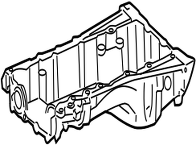 12111-0S011 Toyota Pan sub-assy, oil 121110S011, New Genuine OEM Part ...