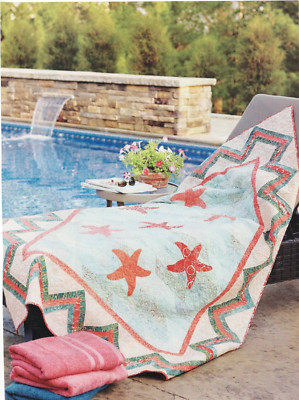Sea Stars Quilt Pattern Pieced/Applique MH | eBay