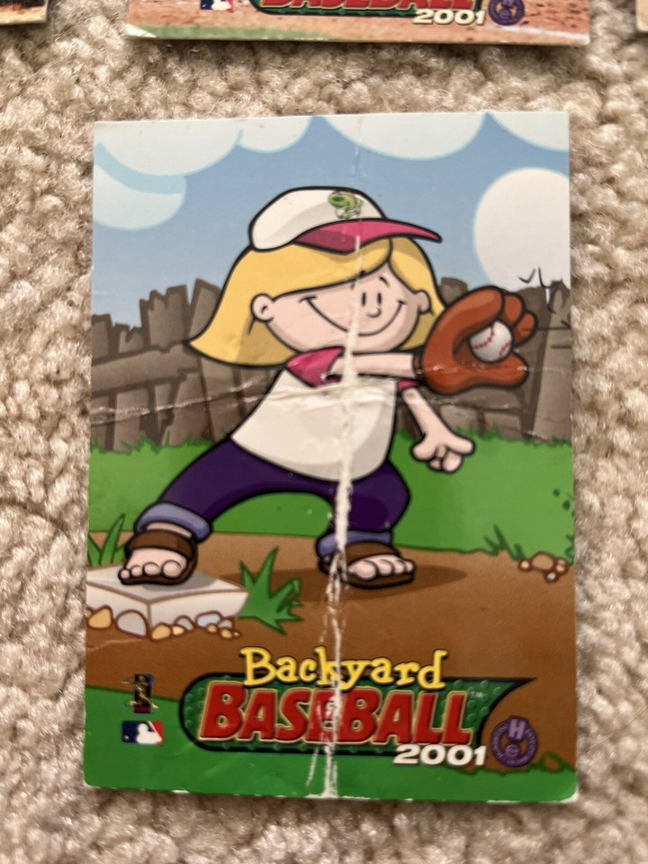 Backyard Baseball Card Lot Pacific Humongous Entertainment Jeter ...