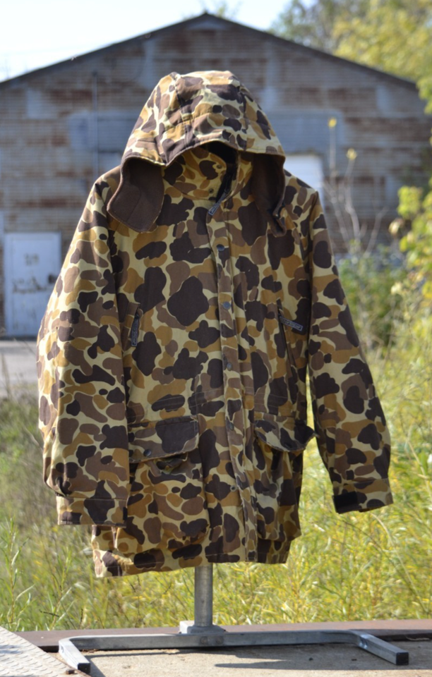 Vtg 3 in 1 Field and Stream Frog Skin Camouflage Full Zip XL Duck ...