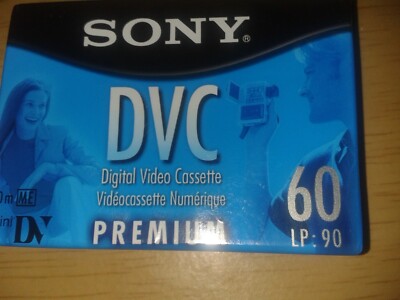 Sony DVC premium.Mini DV. 60 LP:90. (D15) | eBay UK