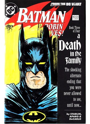 Batman #428 (2023) DC Facsimile Ed Sketch Cover Variant Comic W ...