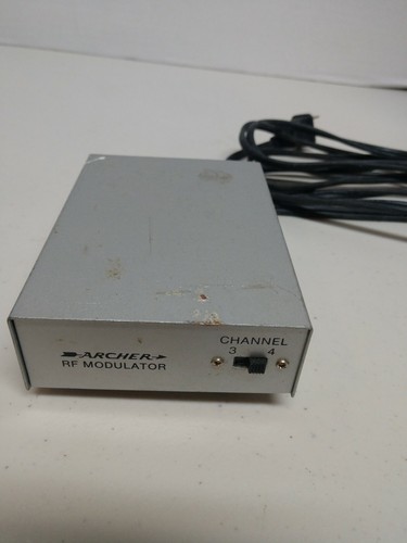 Archer RF Modulator 15-1273 Coaxial Cable To RCA Jack Converter Box | eBay