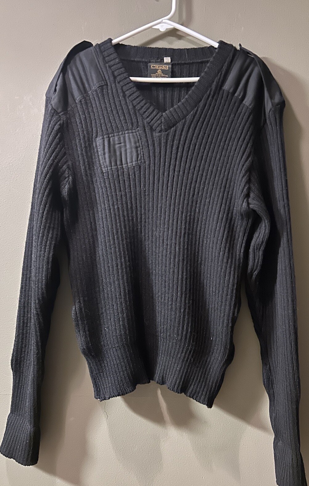 VTG 80S Citadel British MILITARY Men’s COMMANDO SWEAT… - Gem