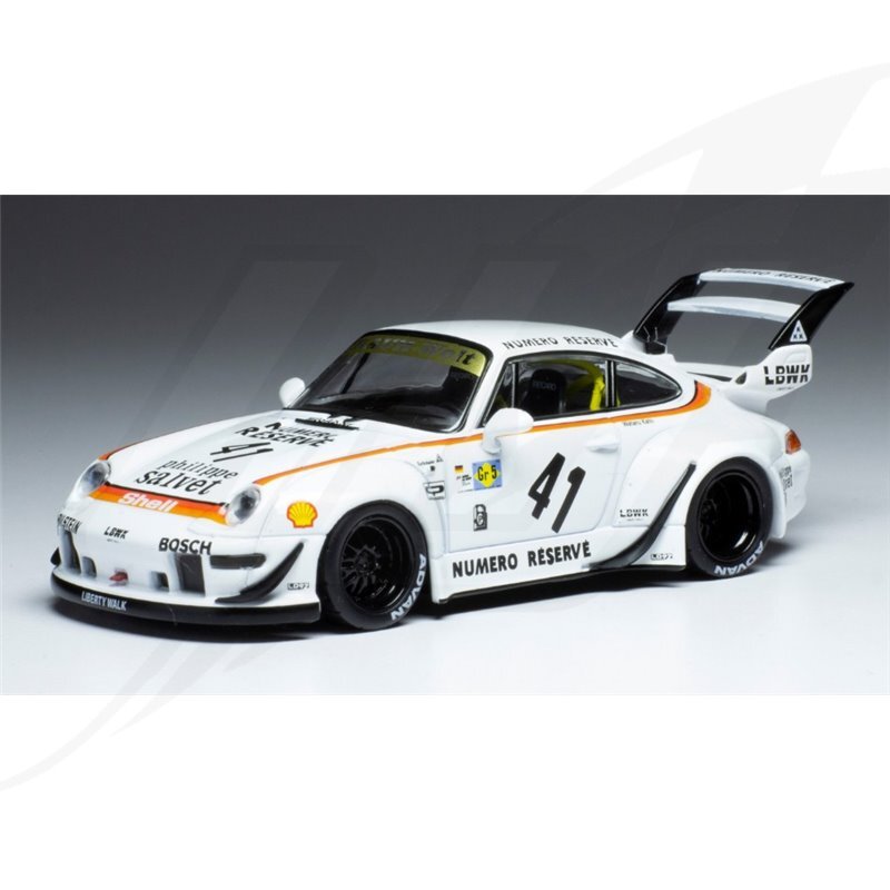 [DE] Ixo Model PORSCHE RWB 993 LBWK WHITE/DECALS 1:43 - MOC322 | eBay