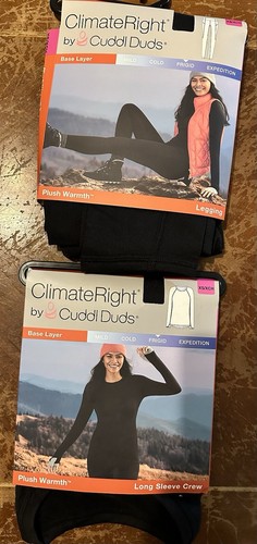 Climate Right By Cuddle Duds Size XS Pants & Top | eBay