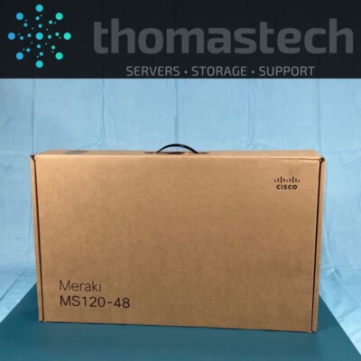 NEW Cisco Meraki MS120-48-HW 48-Port Unclaimed Switch | eBay