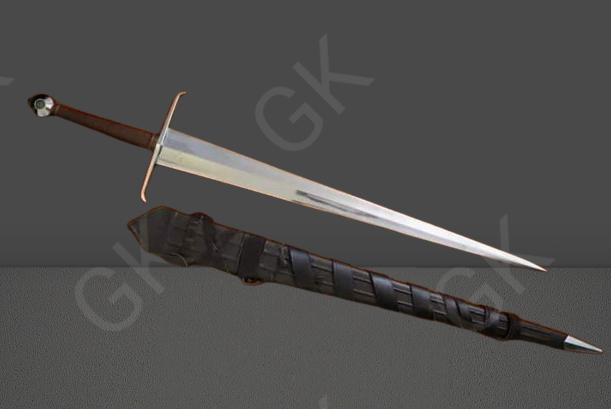 40" Long sword Alexandria Hand forged High carbon steel Viking Medieval ...