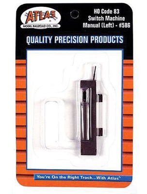 Atlas - Code 83 Switch Machine Manual Left HO | eBay
