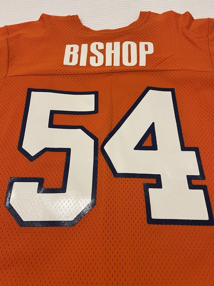 DENVER BRONCOS Keith Bishop #54 Jersey Vintage MacGregor Sand Knit XXL Rare | eBay