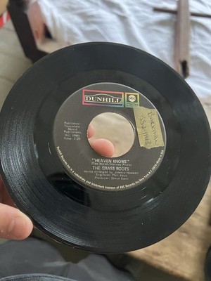 The Grass Roots Record 45 Heaven Knows / Don't Remind Me ABC Records ...