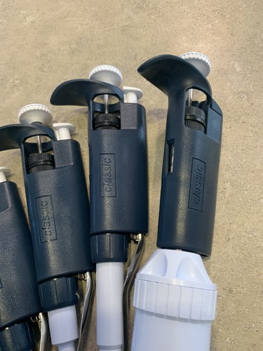 Set of Rainin Gilson Classic Pipetman pipettes | eBay