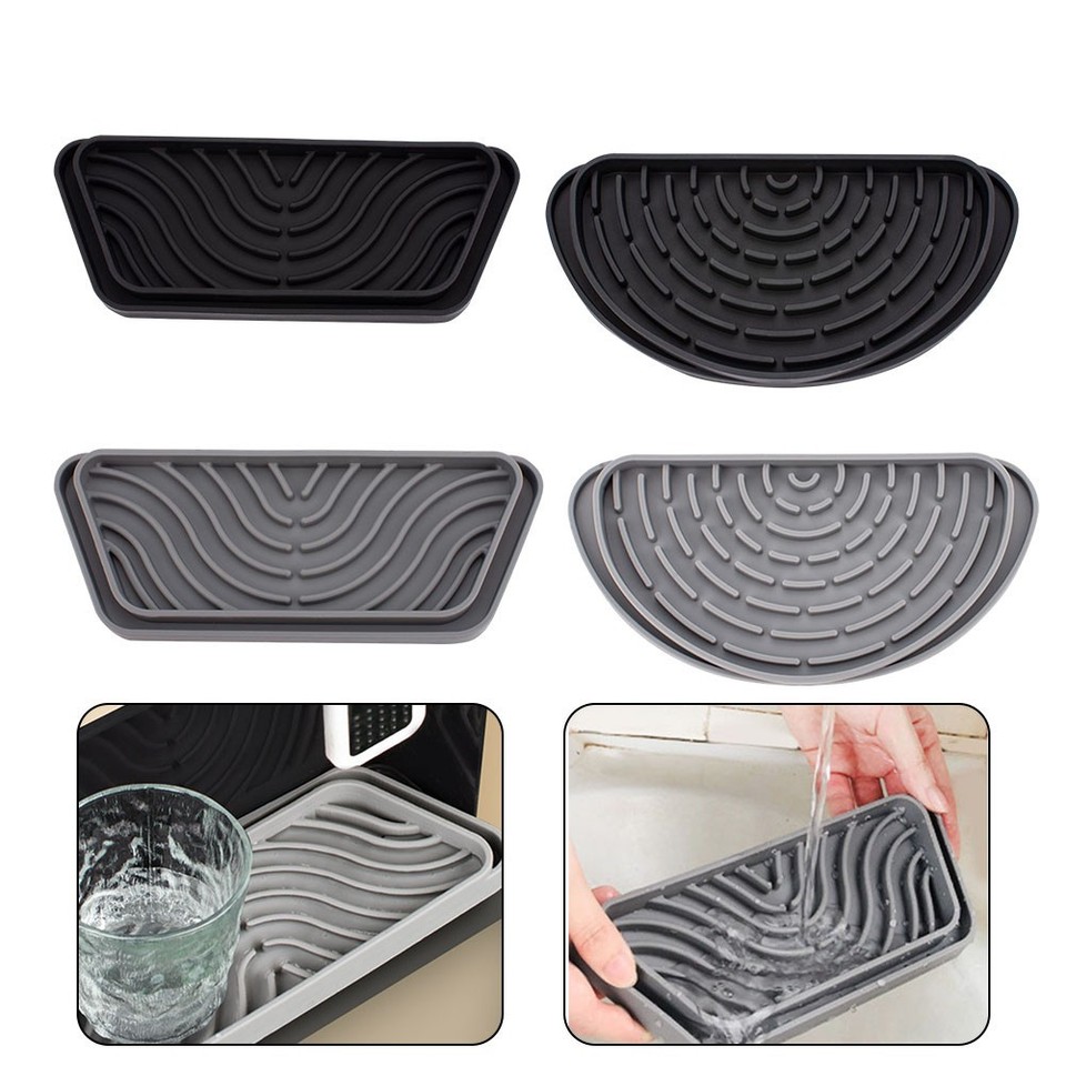 Home Tray Dispensers Tray Water Pad Black Drip Catcher Parts ...